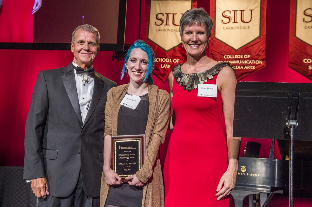 Student hits rare giving milestone | SIU Foundation Blog
