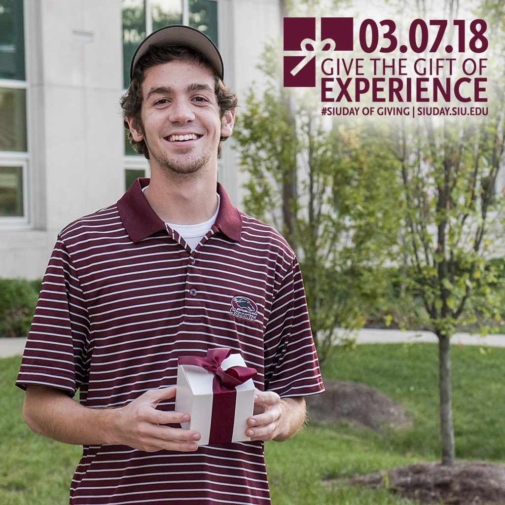 SIU Day of Giving 2018: Give the Gift of Experience – William Locher ...